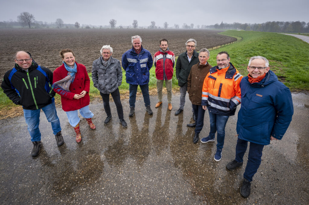 Werkbezoek Deltacommissaris Peter Glas en gedeputeerde Noord-Brabant ...